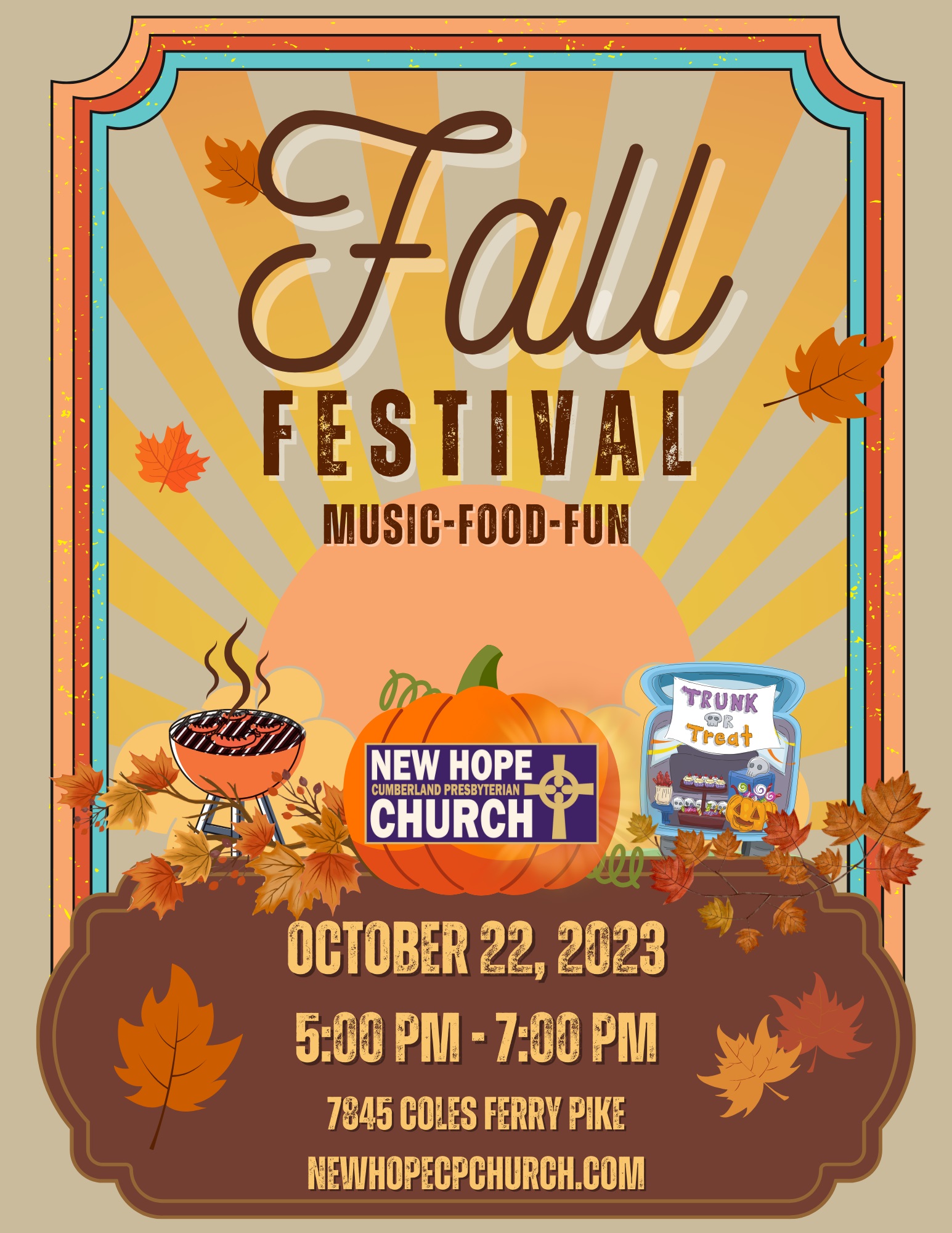 Fall Fest 2023 – New Hope Cumberland Presbyterian Church